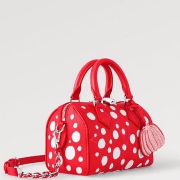 Louis Vuitton | Bags | Louis Vuitton X Yayoi Kusama Speedy 2 Bandoulier ...
